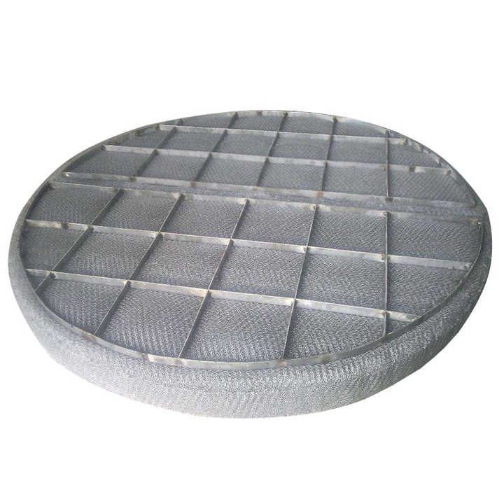 Knitted Wire Mesh Demister Metal Vane Type Eliminator PTFE Wire Mesh ...