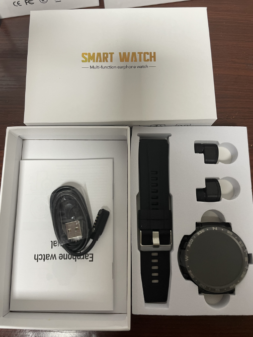 Smart Bracelet - 2025 Waterproof Fitness Tracker with Heart Rate Monitor
