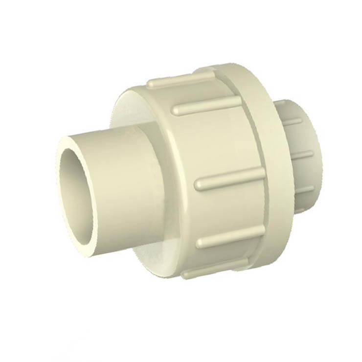 3/4 Inch SCH40 CPVC Socket Union - 93℃ High-Temp Chemical-Resistant ...