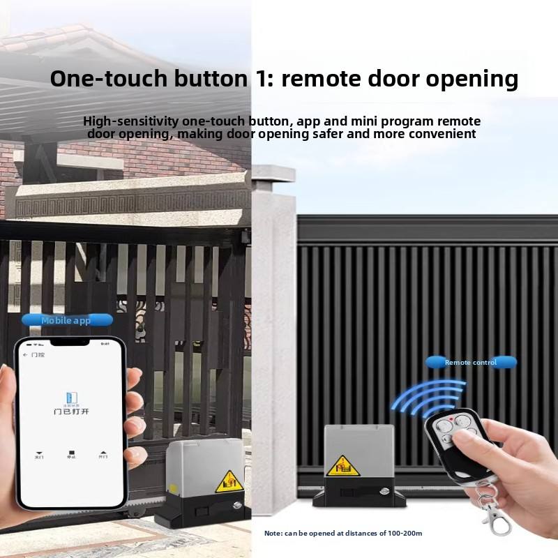 KOB Linear Electric Sliding Door Motor for Garage Villa Factory Gates ...