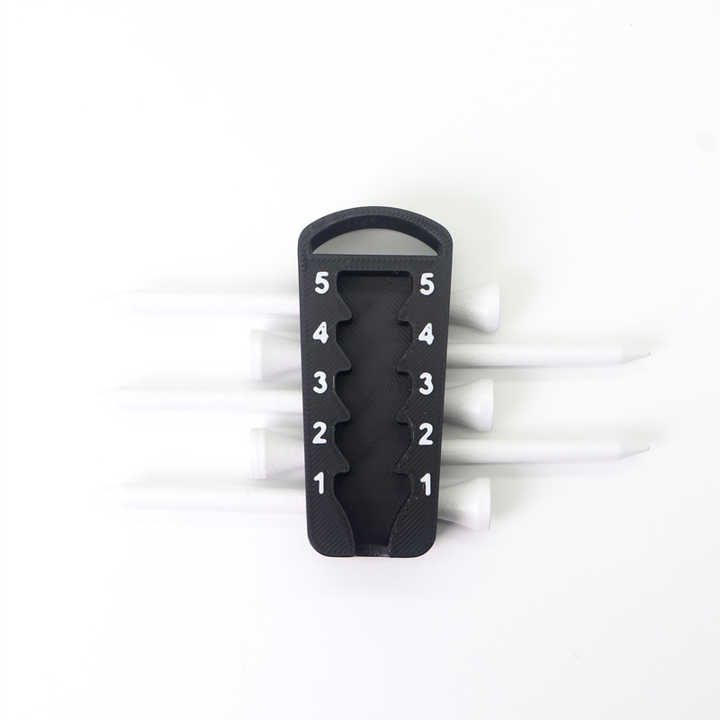 Adjustable Precision Golf Tee Height Setter - Quality Plastic