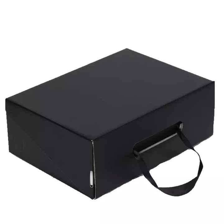 Custom Box with logo Packaging Box with Handle Folding Box Shoe Box ...