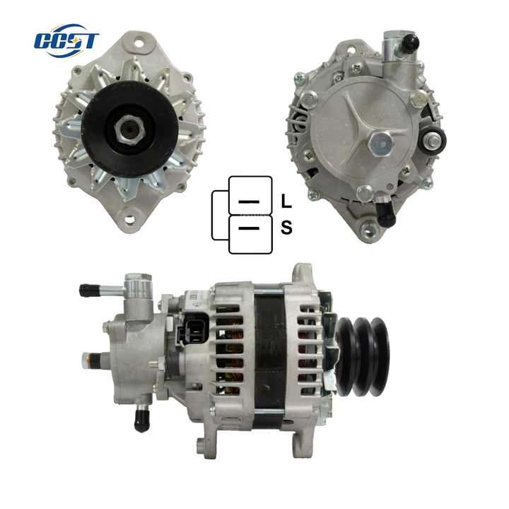 24V 80A Trucks Alternator for ISUZU NLR ELF NQR JAMBO 4HF1 4HG1 4HE1 NPR300 4HK1 4H80 Engines ...
