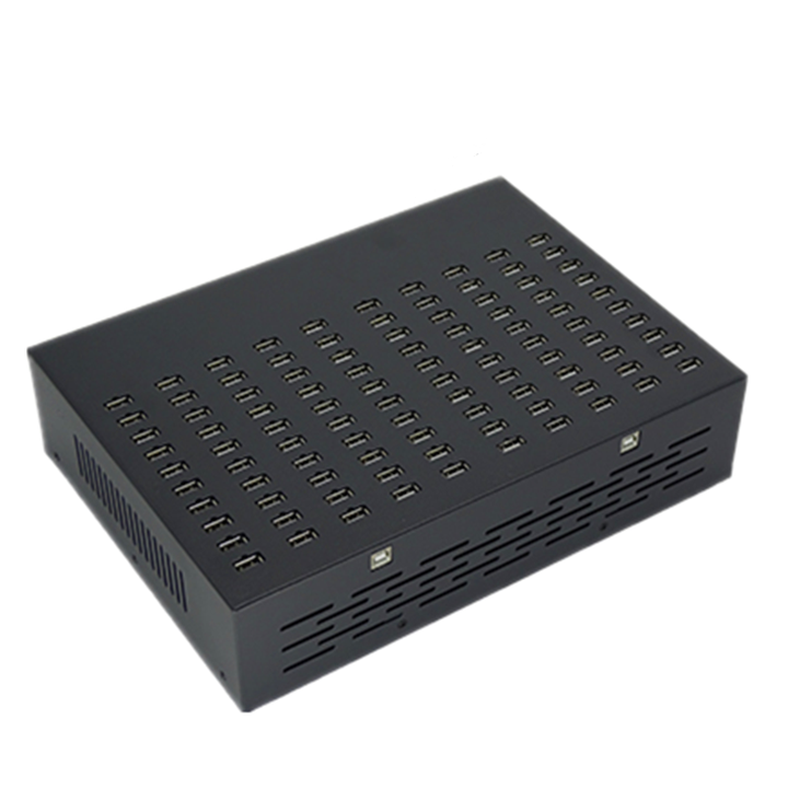 100 Port USB Hub for Network Applications with Aluminum Build (OEM)