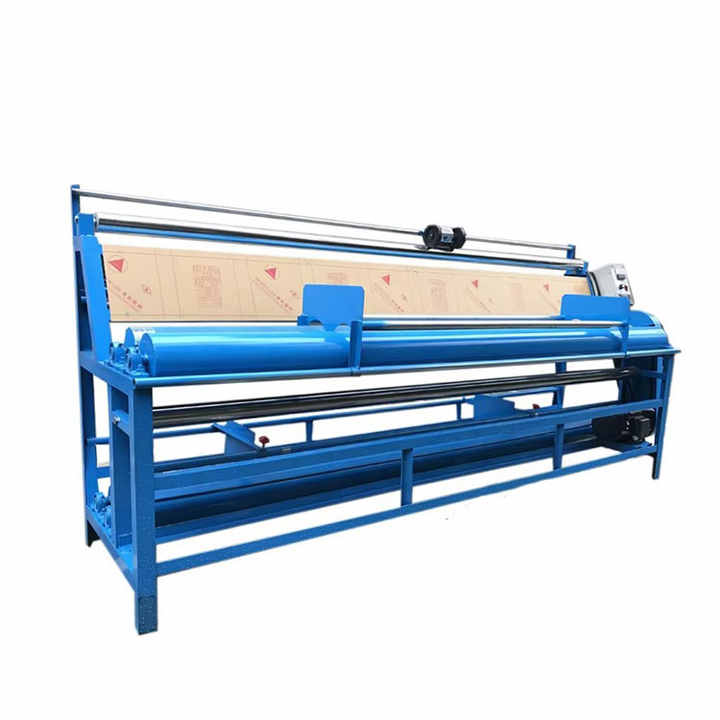 Automatic Edges Align Bias Cutting Fabric Winding Rolling Machine ...