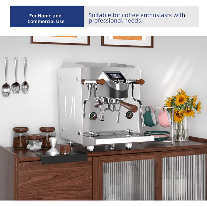 E61 Espresso Coffee Machine - Double Boiler & Rotary Pump