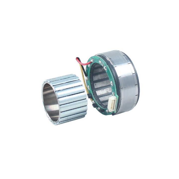 Fulling Motor 50mm 0.5N.m 48v 183w Three Phase Twenty Pole 4800rpm ...