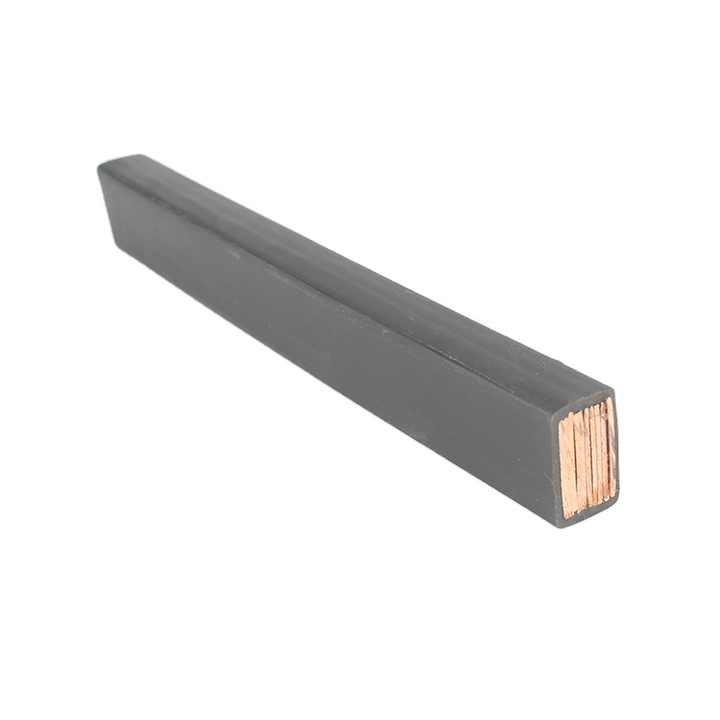 640A Laminated Structure PVC Insulated Copper Busbar Flexible Flat ...