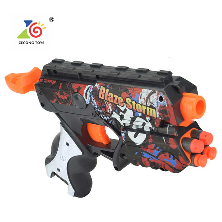 Manual Soft Bullet Gun with 5 Pcs Soft Bullet| Alibaba.com