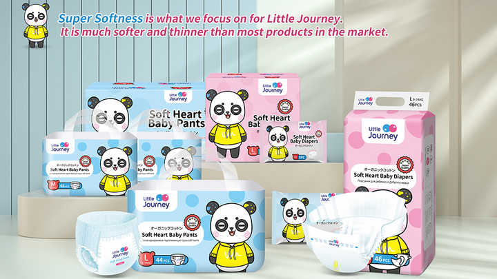 Wholesale Disposable Baby Diapers with Leak Prevention
