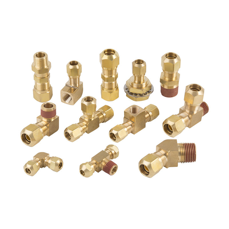 Ferrule Fitting DOT Compression Air Brake Fittings for Nylon Tube Using ...