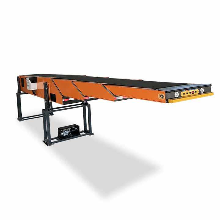 Conveyor Retractable for Truck Loading/unloading - 3 Mm Belt Thickness