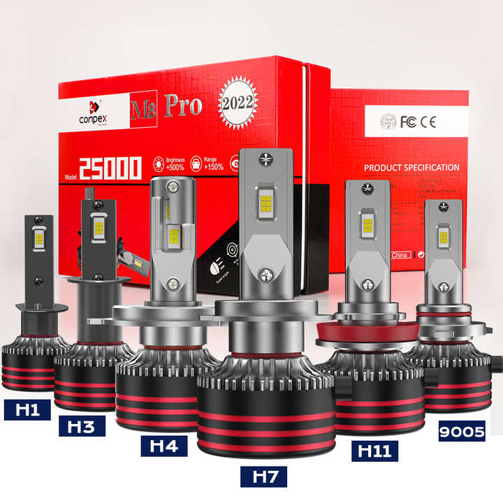 Conpex M8 RRO 110w Car Light Bulb - LED H7 for Auto Headlights