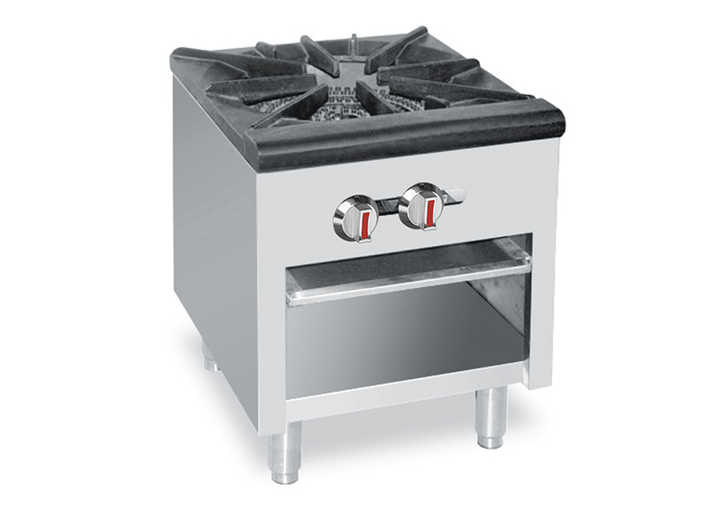 Commercial Stainless Steel Gas Cooking Stoves - 2 Burners