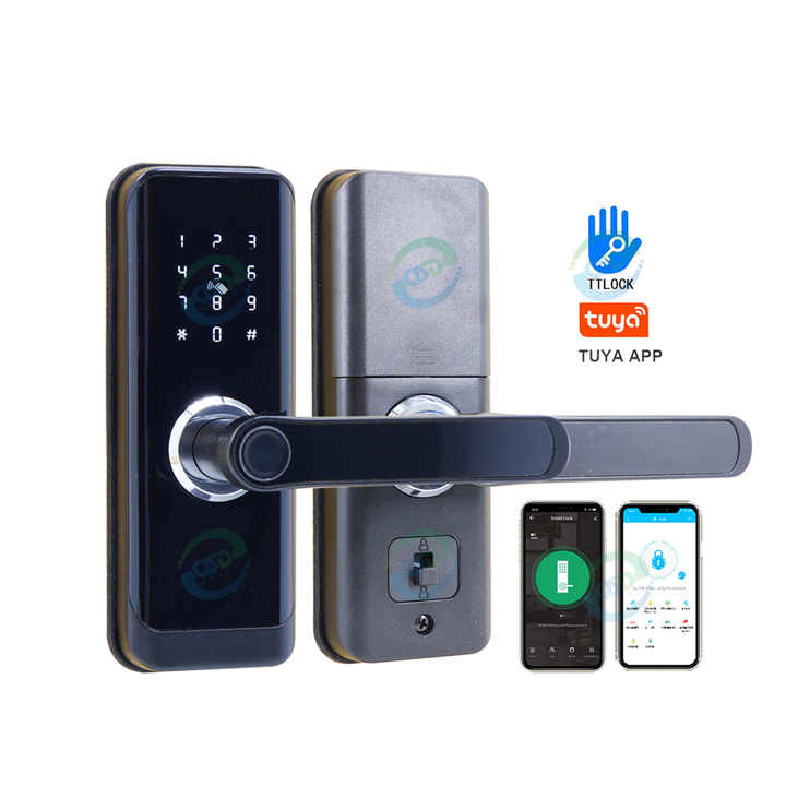 Tuya Smart Wifi Fingerprint Door Lock - Secure & Convenient