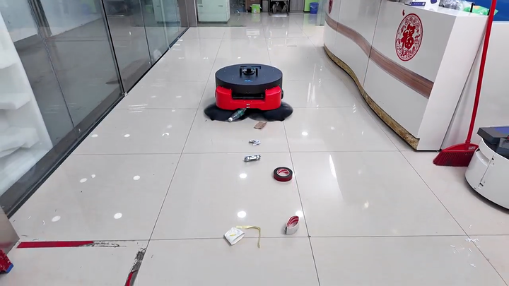 Reeman Monster Cleaning Robot Industrial Floor Scrubber AMR with Strong ...