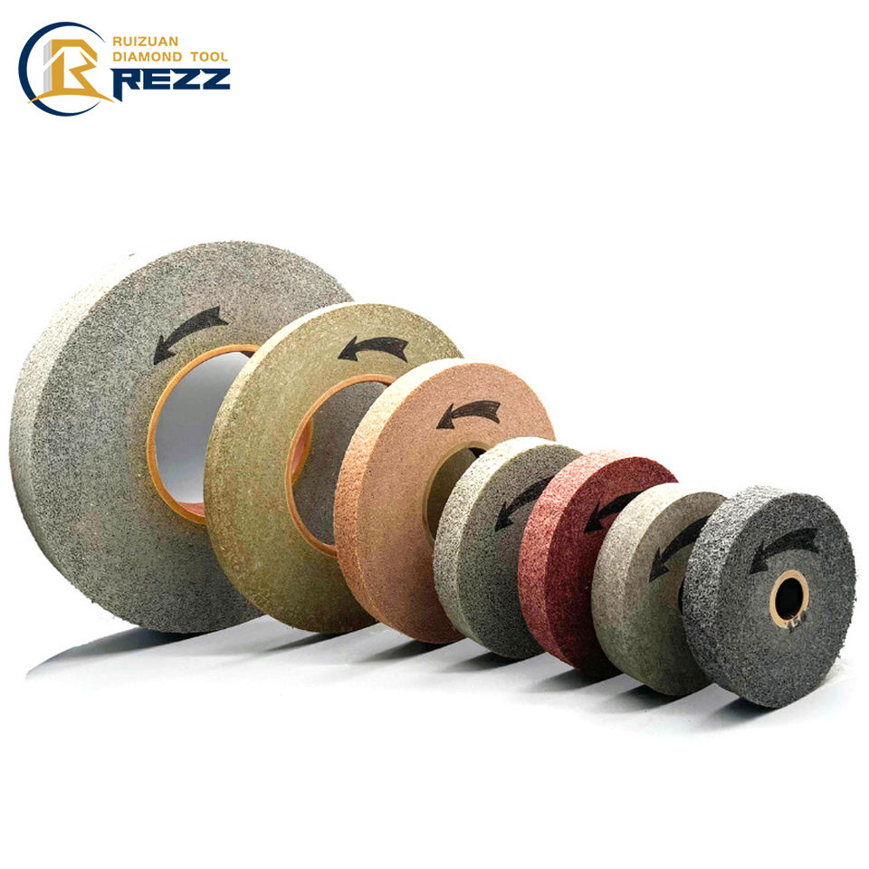 Unitized Convolute Deburring Wheel for Bench Grinder Buffing Machine ...
