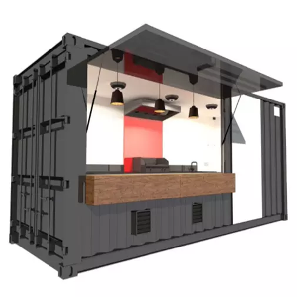 OEM 20 Foot Container - Portable Juice Bar & Ice Cream Shop