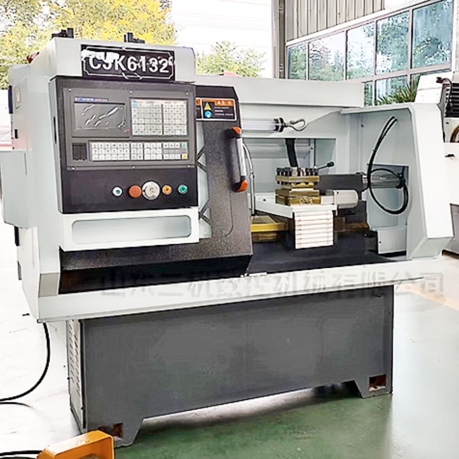 SANJI CK6132 High-Accuracy Horizontal CNC Lathe GSK Control System 2 ...