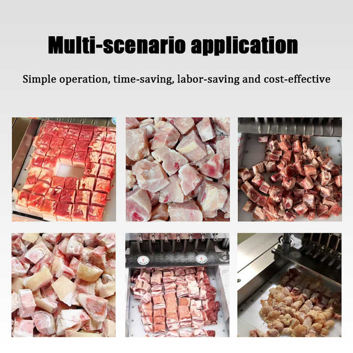 Factory Direct Fully Automatic Frozen Meat Block Cutter New Condition ...