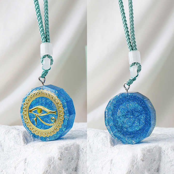 Metatron Merkaba Orgonite Pendant Necklace - Energy Protection