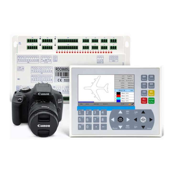 Ruida Large Format Panoramic System RDC6445G-DFM-RD With CCD Control ...