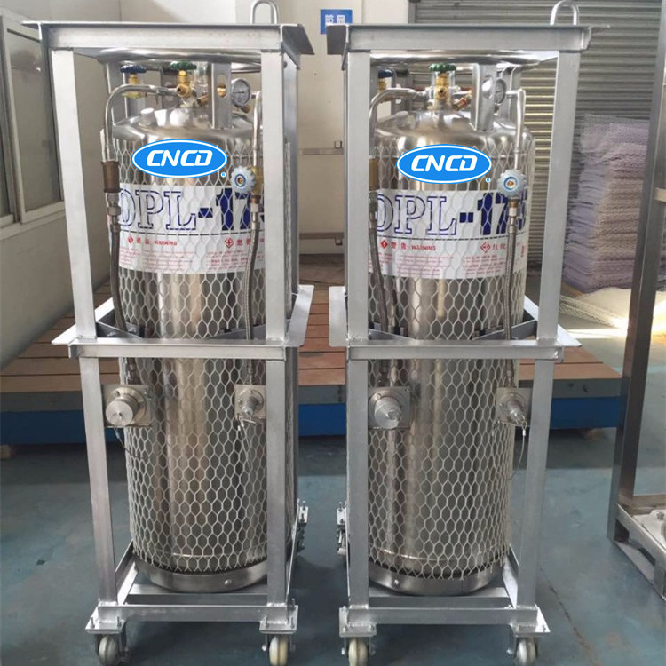 165Bar Industrial Liquid N2 Gas Cryogenic Pumps Liquid Nitrogen ...