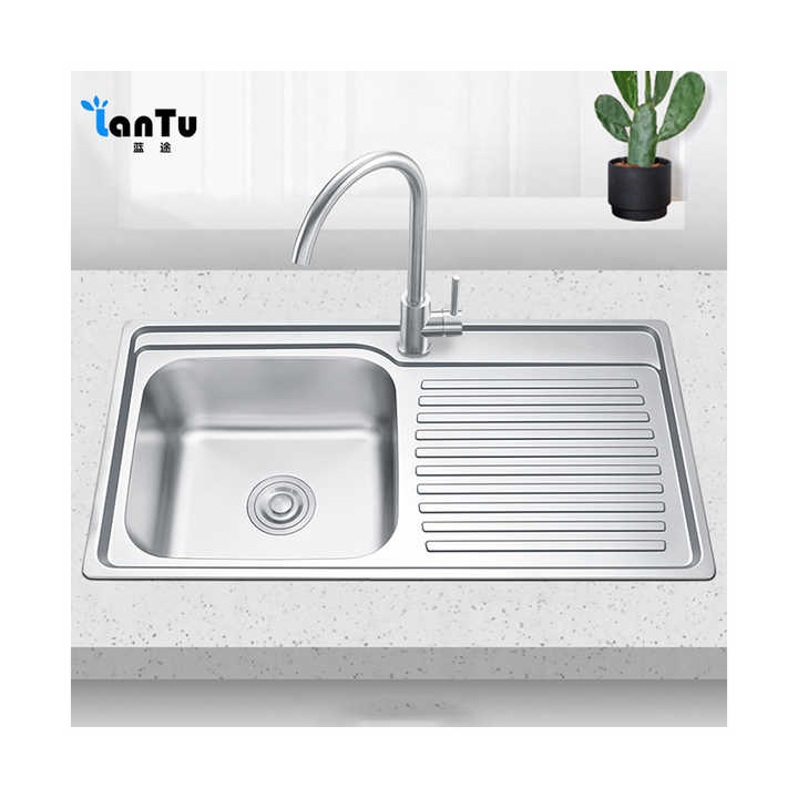 Lan Tu OEM Manufacturer Single Bowl Utility Kitchen Sinks