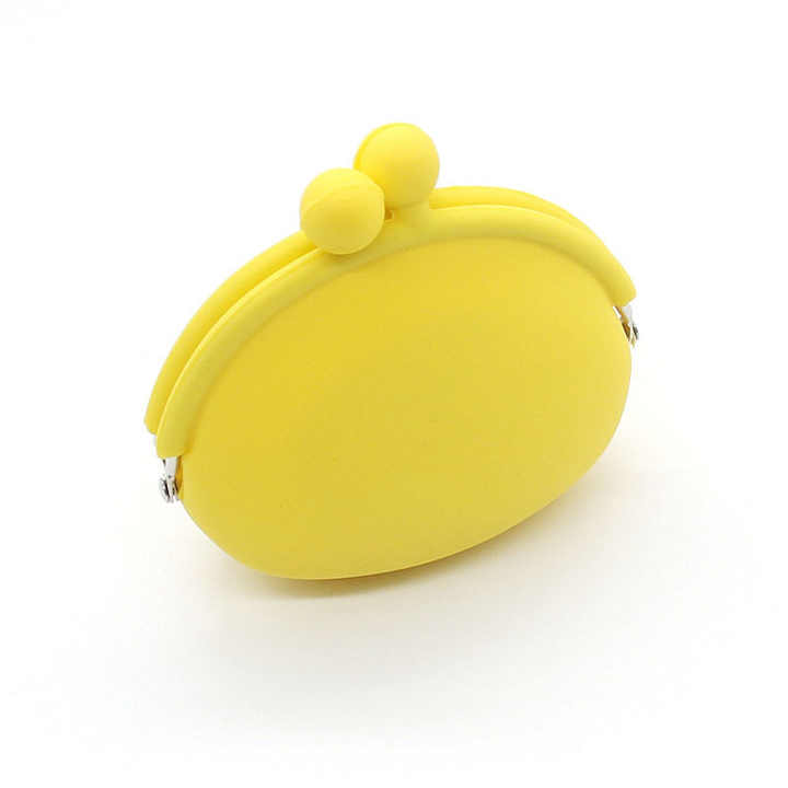 Eco-friendly Silicone Solid Color Mini Storage Coin Pouch With UV Print ...