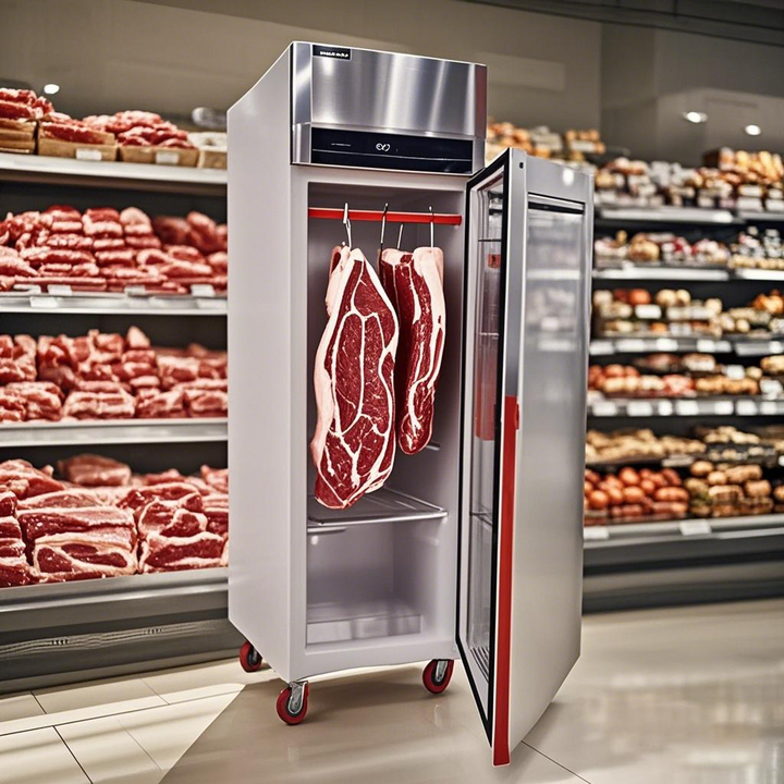 0.6m Storage Refrigerators Mini Refrigerator Butcher Meat Shop ...