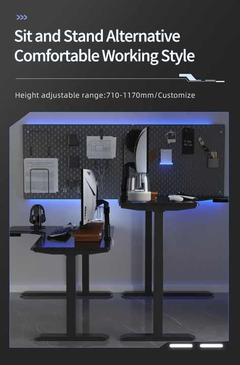 Multifunctional Esports Gaming Desk - Adjustable & Modern
