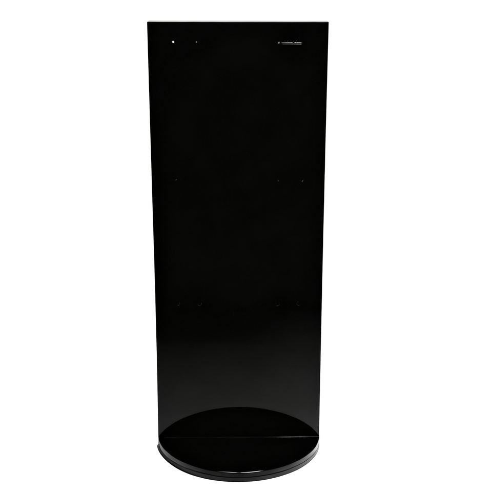 Black Acrylic Rotating Display Stand - for Supermarkets, Retail Stores ...