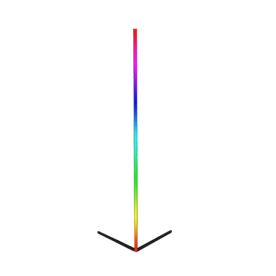 Modern Minimalist RGB Corner Floor Lamp with App Control, Music Sync ...
