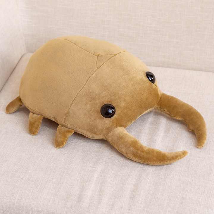 2022 in Stock Custom Plush Insect Animal Throw Pillow Soft Beetle ...