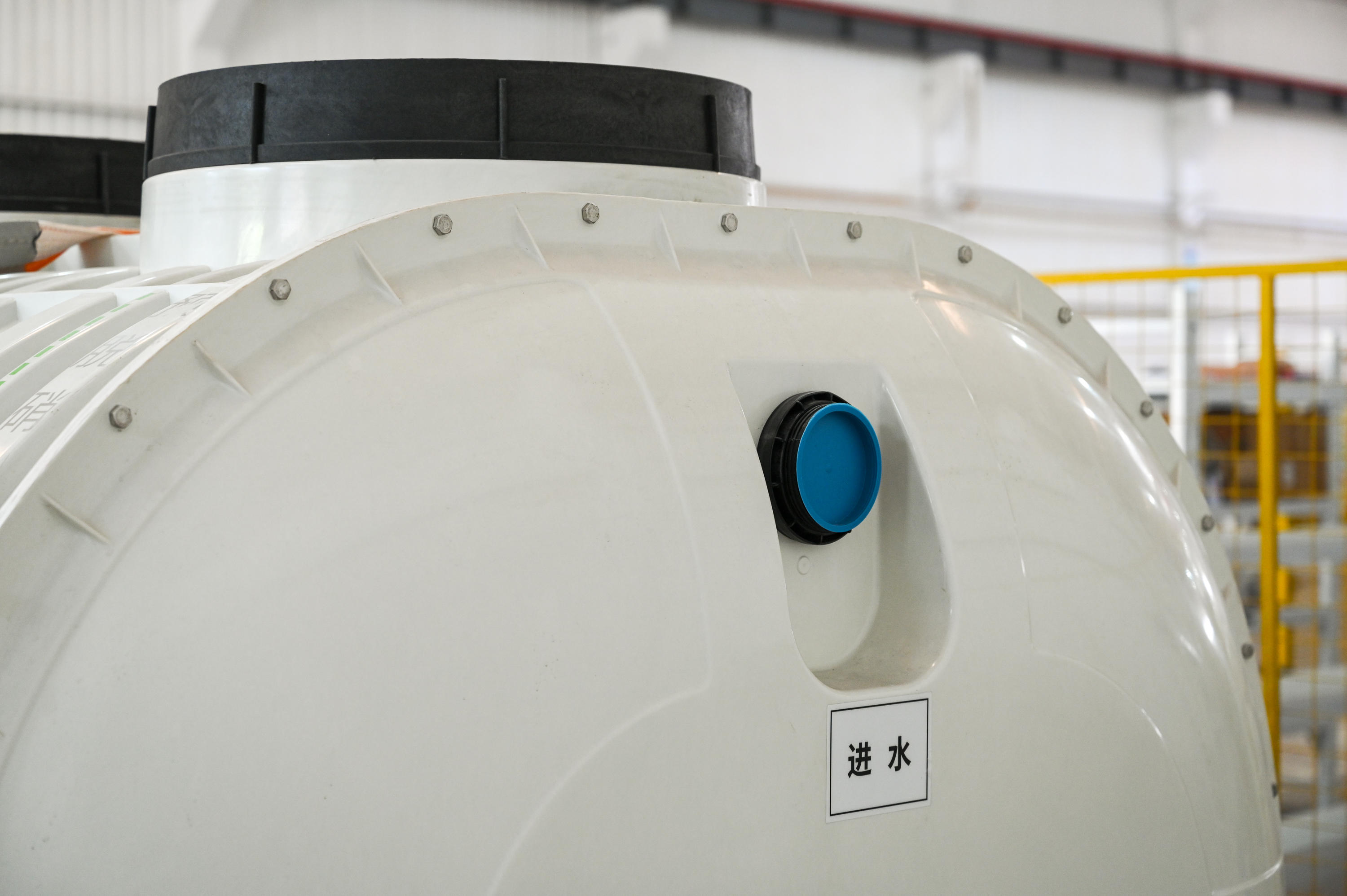 Three-chamber septic tank, domestic sewage treatment sewage treatment ...