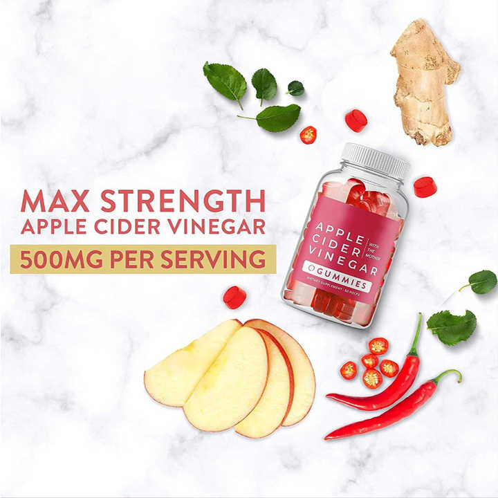 OEM ODM Organic apple Cider Vinegar Gummies Gluten Free Gmo Free Effective Slim Products Gummies ...