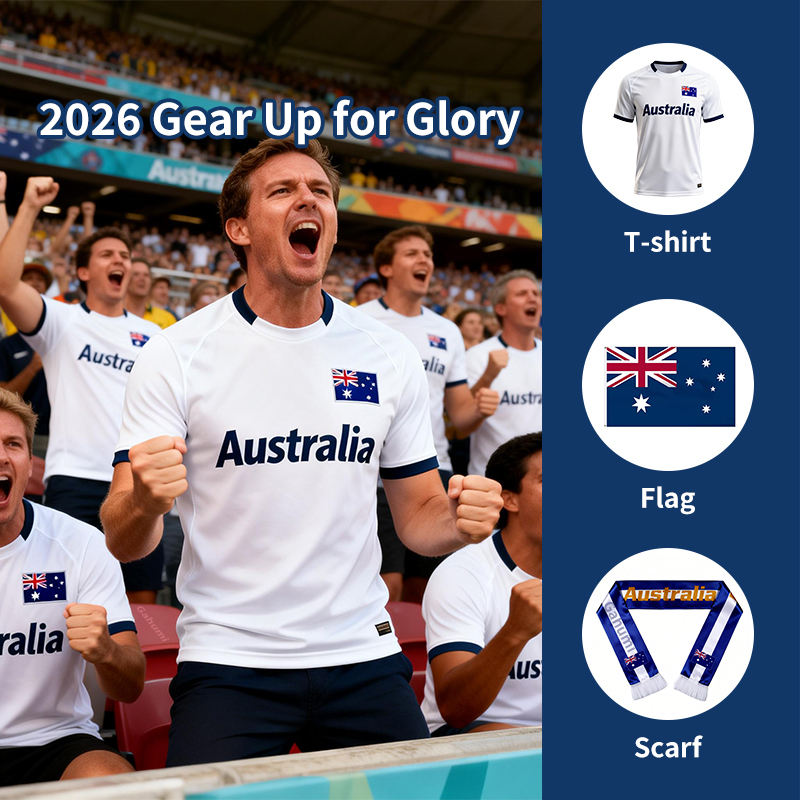 Gahumi 2026 Canada Mexico Usa Soccer Australia Fans T-Shirt Hot Selling ...