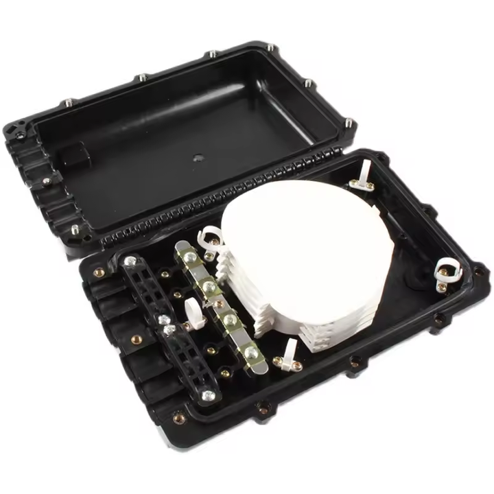 Horizontal 3-in-3-out 24/48/72/96-core Optical Fiber Connector Box ...