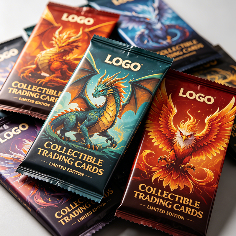 Vintage Collection Trading Cards High Gloss Foil Collectible Cards Game ...