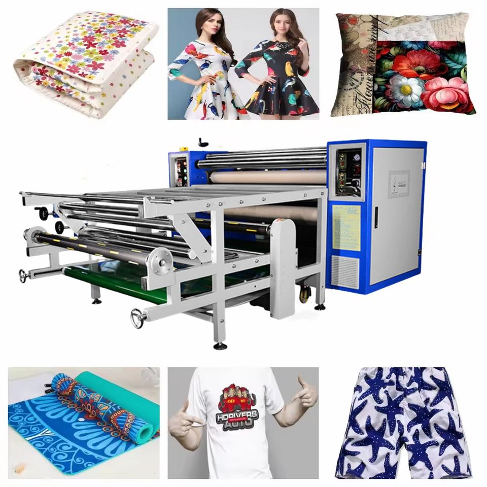Automatic 1.6m Fabric Print Machine Sublimadora Textil; Blanket Auto ...