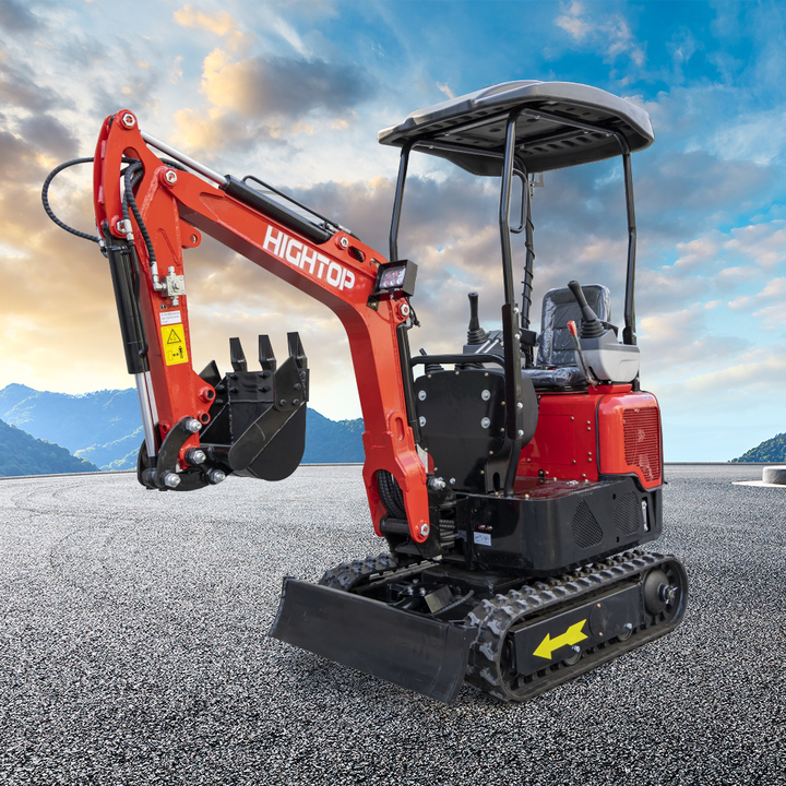 HT12G Crawler Digger Crawler Digger Farm Chinese Mini Excavator Machine ...