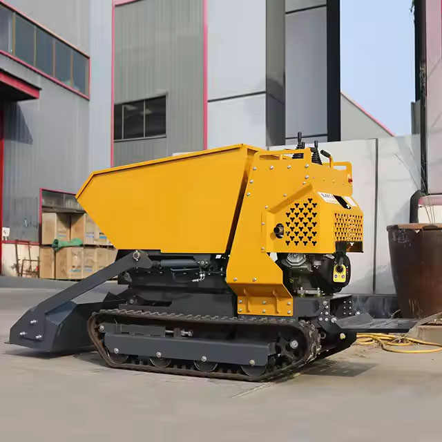 Mini Dumper Gasoline Type 500kg mini dump truck 1ton Crawler small ...