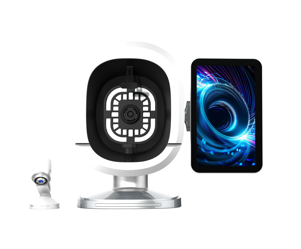 Portable 2025 Smart 3d Skin Analyzer Machine logo Ai Face Skin ...