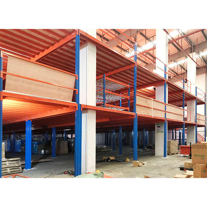 Heavy Duty Industrial Storage Warehouse Racks Attic Loft Steel Platform ...