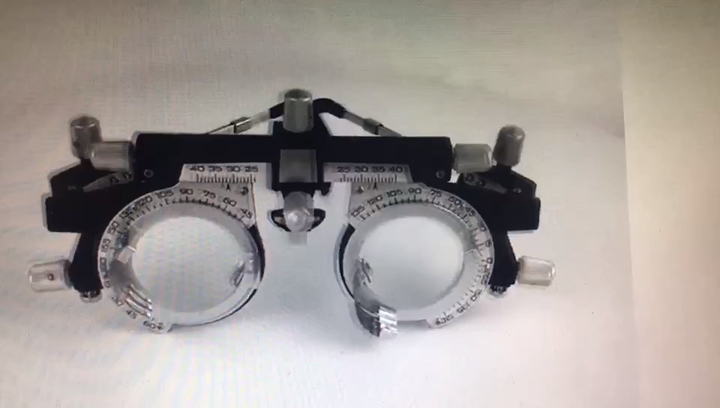 Professional Optic Trial Lens Set 27gram Glass Optometrist Frame ...