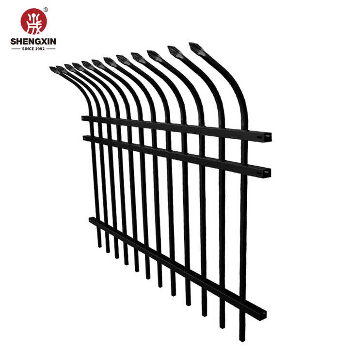 Hot Sale High Security 6 Ft Tall Durable Steel Bar Fencing Arch Picket ...