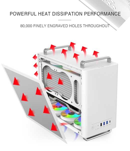 OEM SOEYI Mid Tower Office Case 0.8mm Micro ATX PC Case