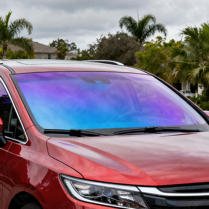 Solyx Purple Chameleon Uv Blocking One Way Vision Window Film Oem