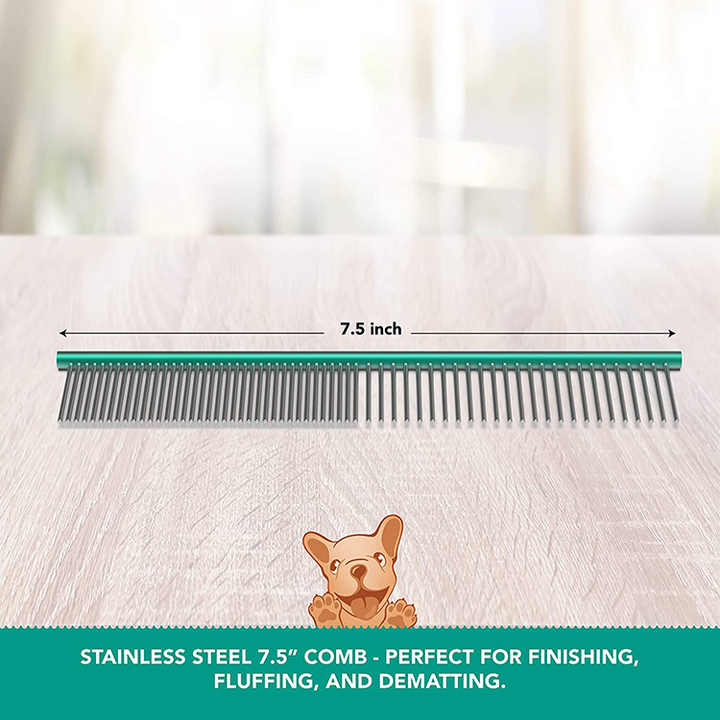 Wholesale Professional Double Side Stainless Steel Pet Comb Brush Demat ...