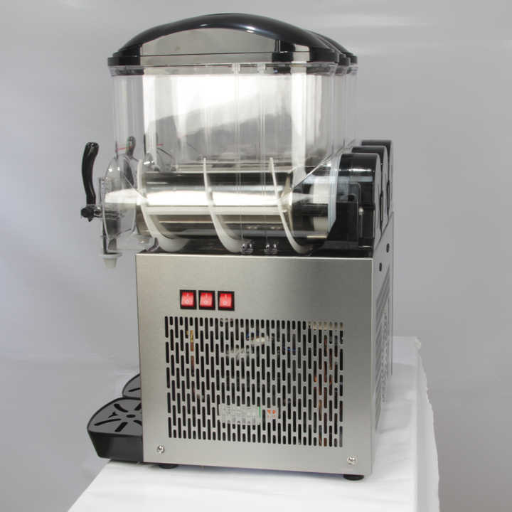 SPACE 3 Bowls Slushy Machine - 12L X 3 Tank Stainless Steel